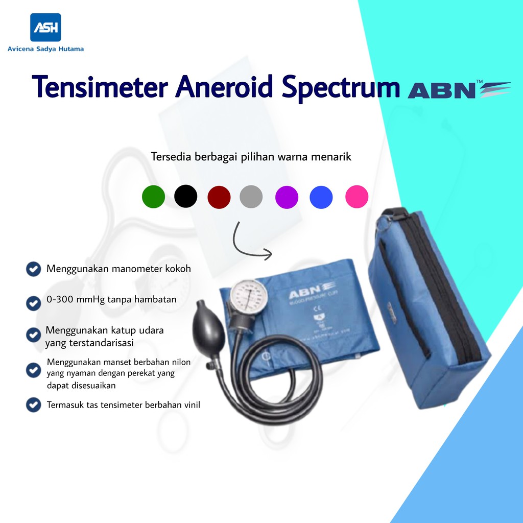 Jual Tensimeter Aneroid Spectrum ABN | Shopee Indonesia