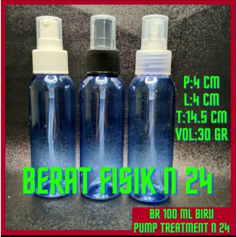 Jual Botol 100ml Botol Spray 100ml / Botol Pump 100ml / Fliptop Botol ...
