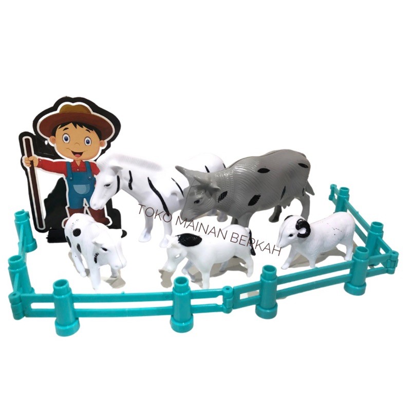 Jual [COD] MAINAN KEBUN BINATANG MINI ZOO | MAINAN TERNAKKU | Shopee ...