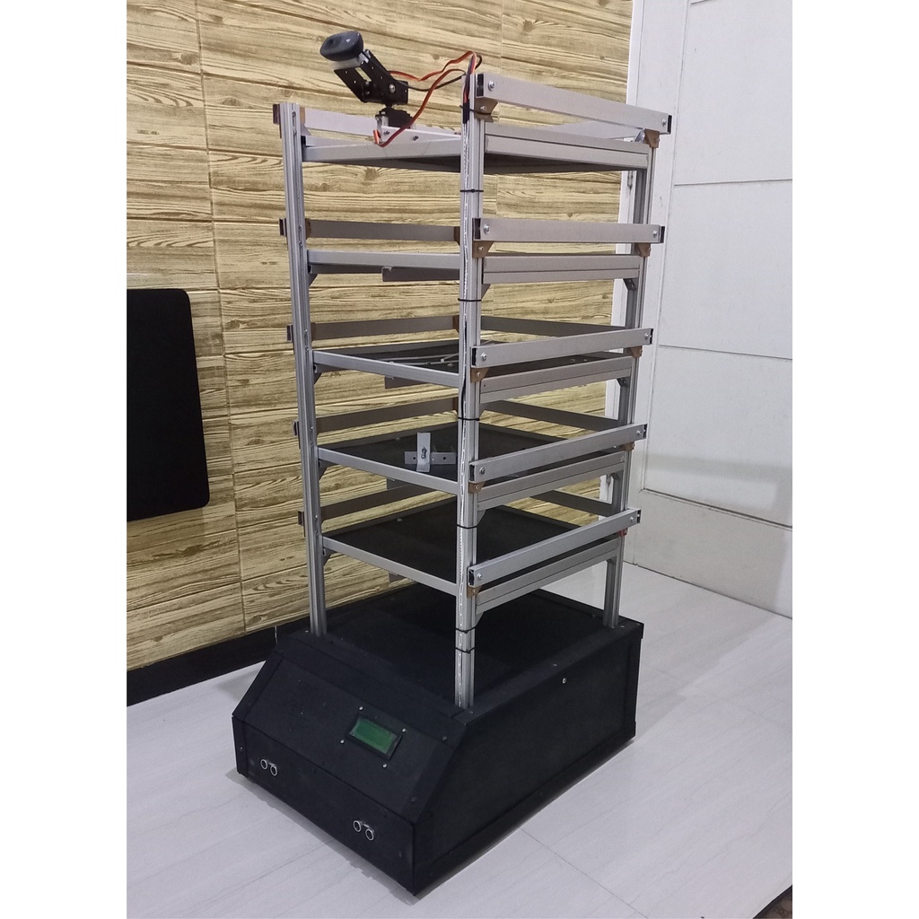 Jual Robot Smart AGV Automated Guided Vehicles With Camera Vision 20Kg ...