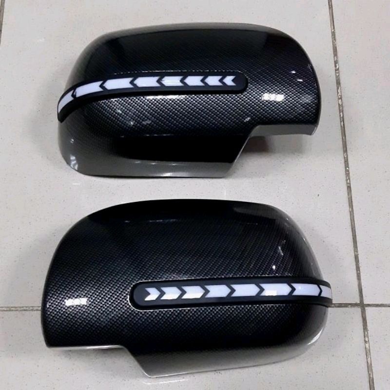Jual Cover spion mobil toyota INNOVA 2005-2015 CARBON | Shopee Indonesia