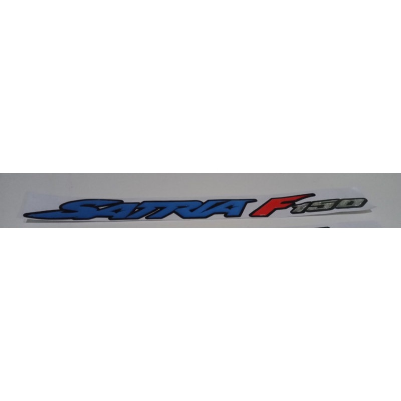 Jual Stiker Emblem Timbul Logo Suzuki Satria F150 FU New Biru | Shopee ...