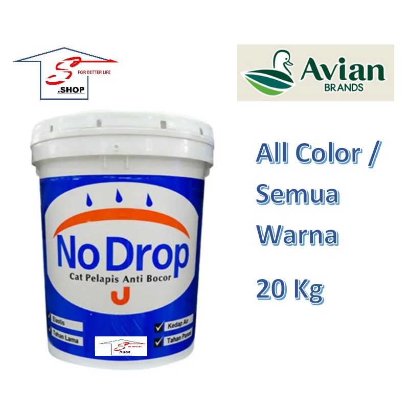 Jual Cat Pelapis Anti Bocor No Drop 20 kg All Color / Semua Warna ...