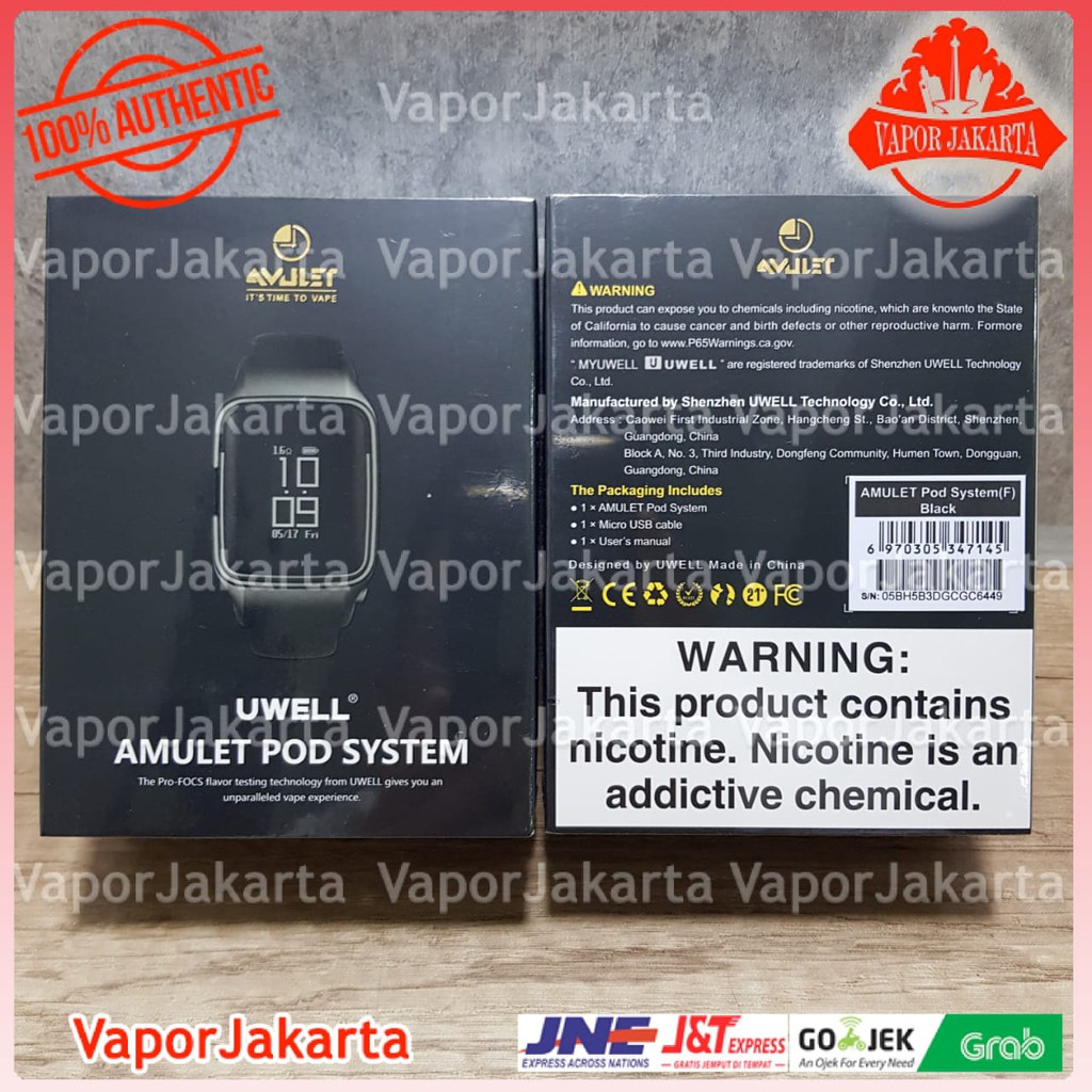 Jual Jam Tangan Vape Uwell Amulet Pod System Authentic | Shopee Indonesia