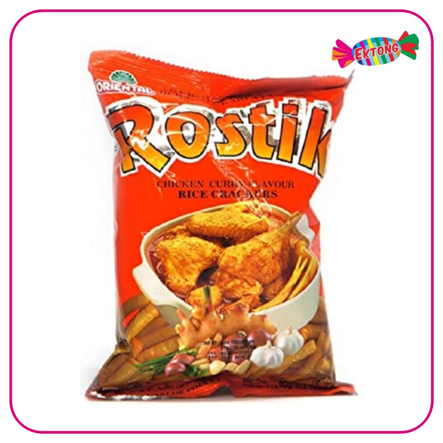 Jual ORIENTAL ROSTIK RICE CRACKERS - CHICKEN CURRY FLAVOUR 60 gr ...