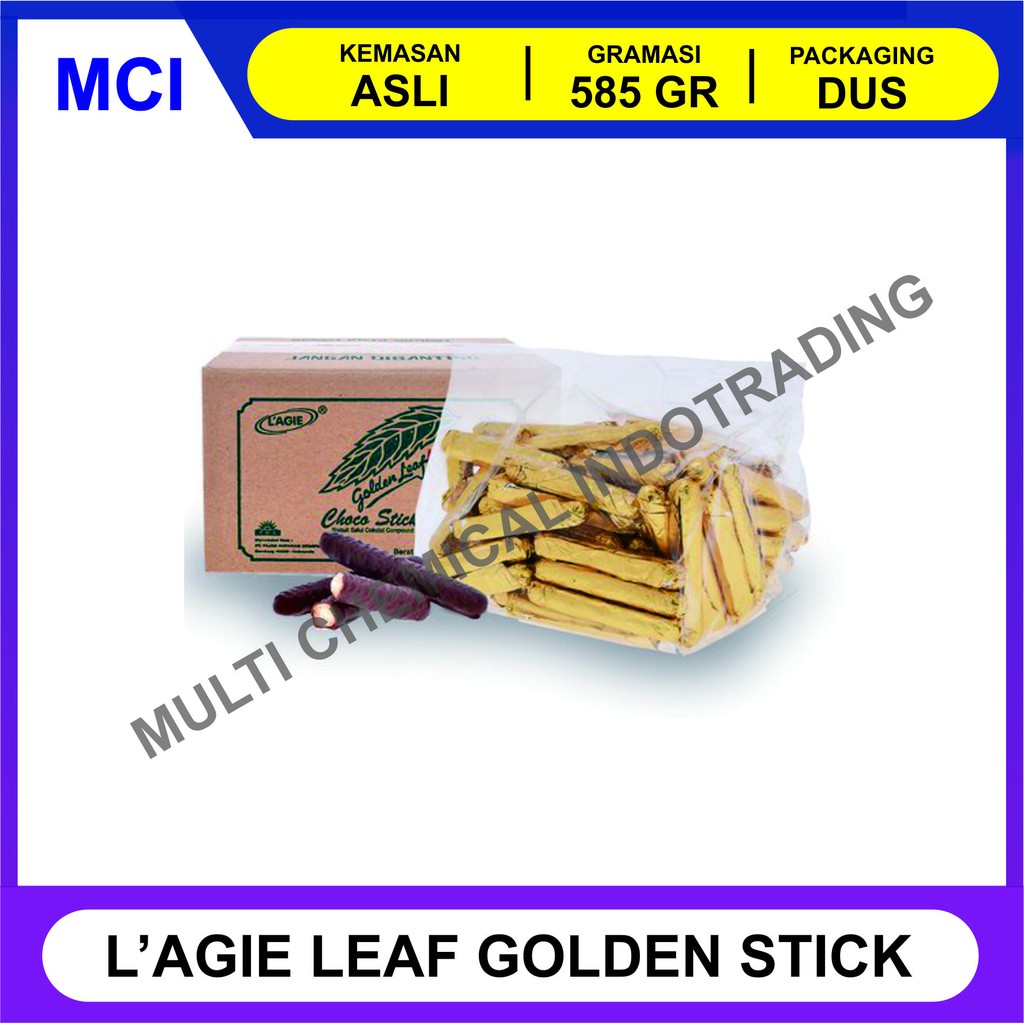 Jual SNACK COKELAT LAGIE LEAF GOLDEN STICK 585 GR / CEMILAN COKLAT ...
