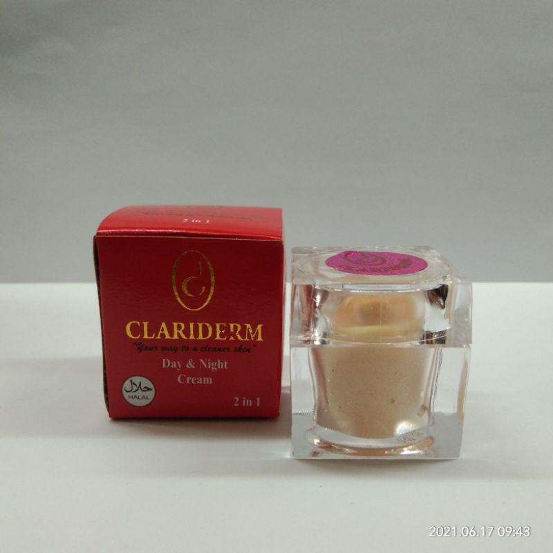 Jual Cream Clariderm Super (Cream Siang & Malam) | Shopee Indonesia