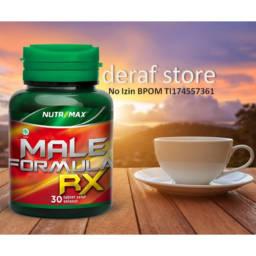 Jual Nutrimax Male Formula Rx Isi 30 Tablet Shopee Indonesia