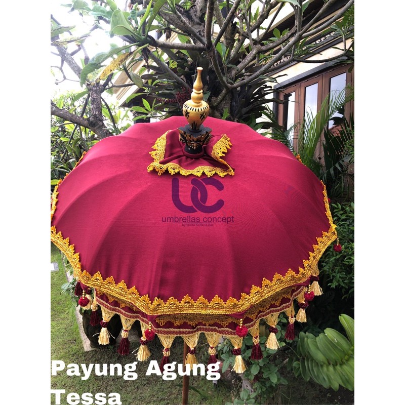 Jual Payung Hias Dekorasi Khas Bali / Tedung Warna Export Quality Tanpa ...