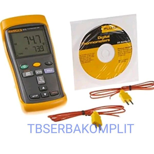 Jual Fluke 52 II Dual Input Digital Thermometer fast response and ...