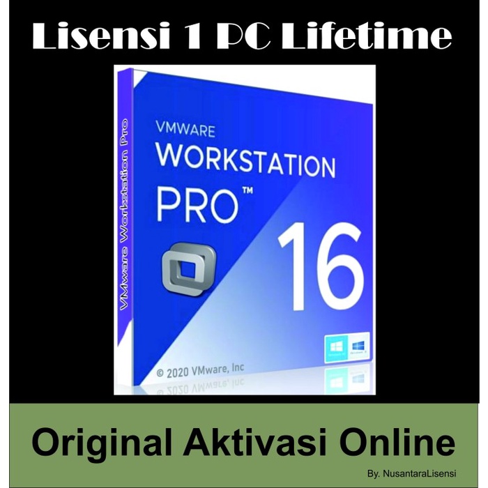 Jual (READY) VMware Workstation Pro 16 + Serial Number Original ...