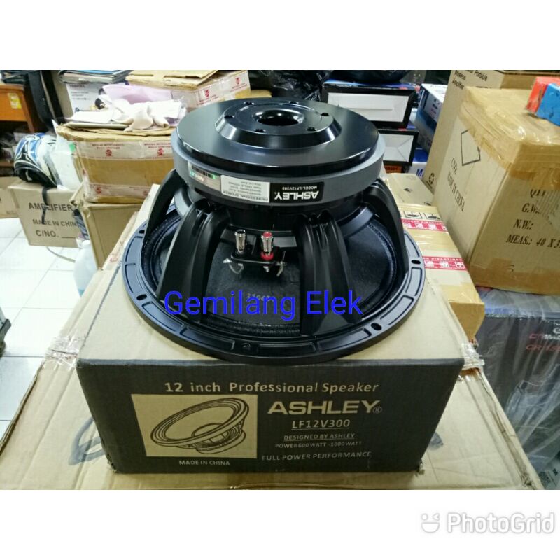 Jual Speaker ASHLEY 12 inch LF12V300 ORIGINAL | Shopee Indonesia