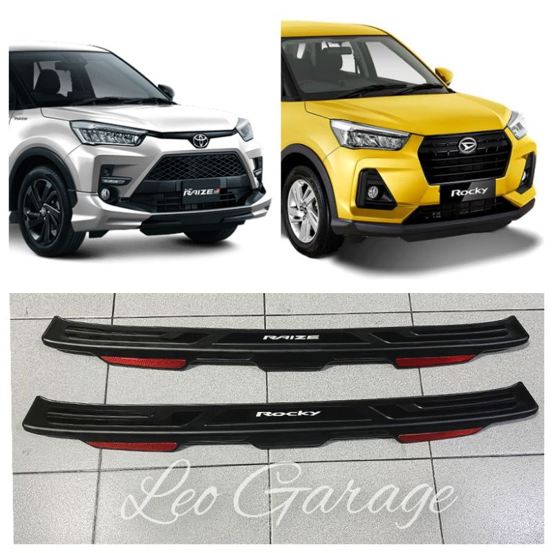 Jual RAIZE ROCKY 2021 2022 SILLPLATE SILL PLATE BELAKANG REAR TAIL ...