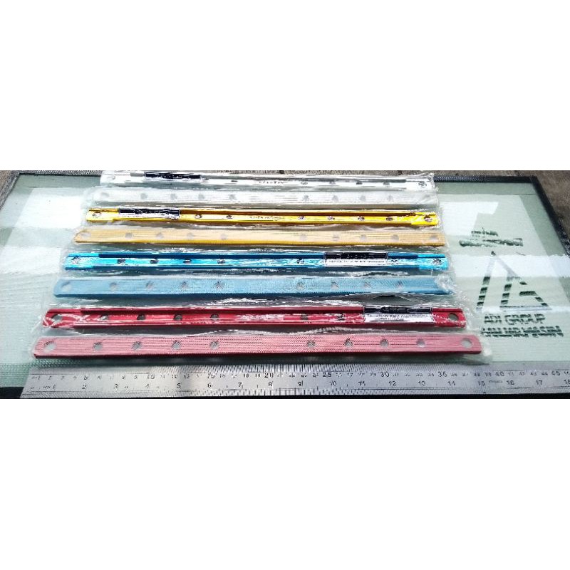 Jual Plat Tiang Panel Rem Belakang Motor CNC / Plat Bolong Aluminium ...