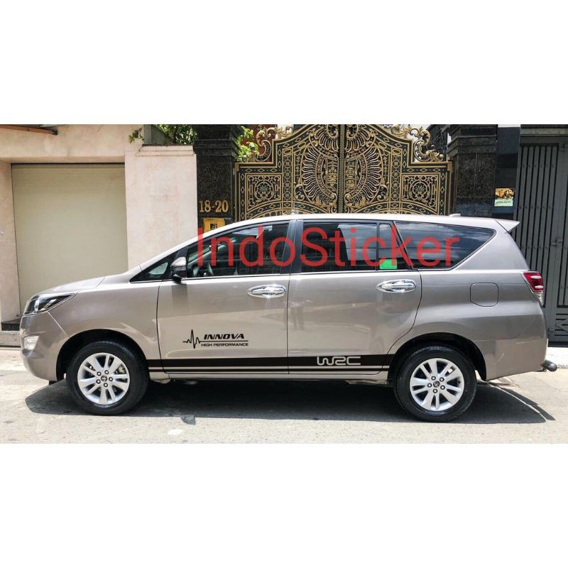 Jual stiker mobil Toyota Innova stiker body WRC mobil Toyota Innova ...