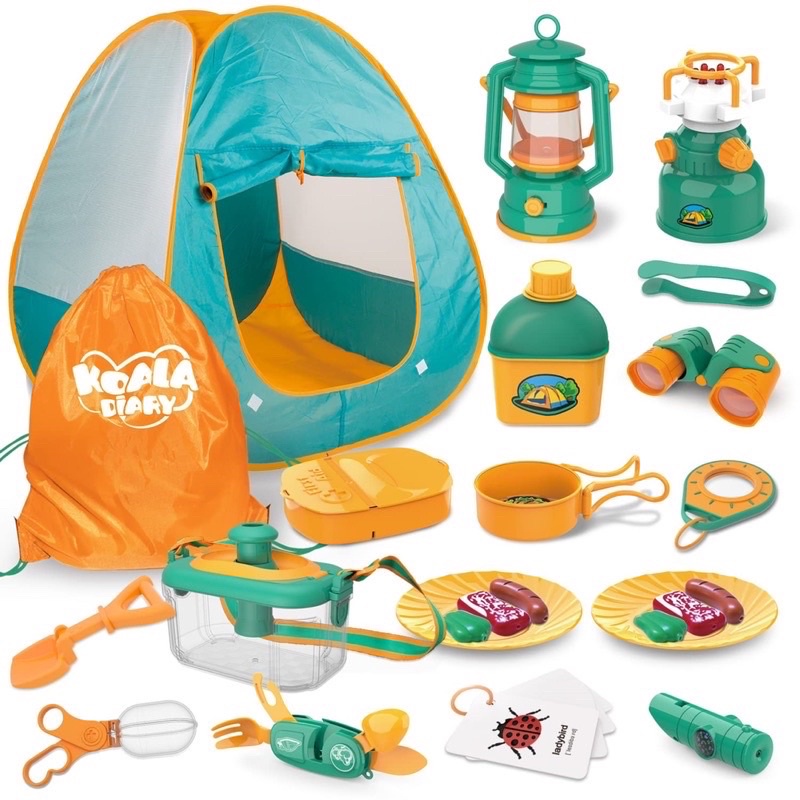 Jual koala diary camping set adventure set little explorer pretend ...