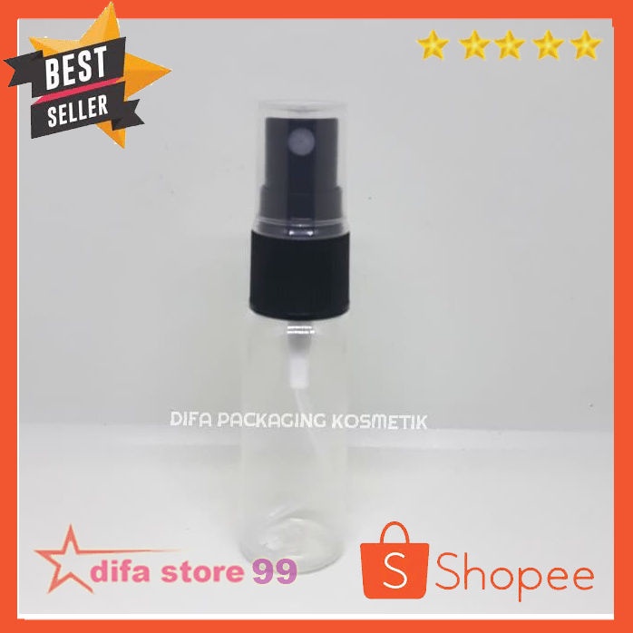 Jual Botol spray 20ml hitam natural - Hitam ( Paket isi 10 pcs ...