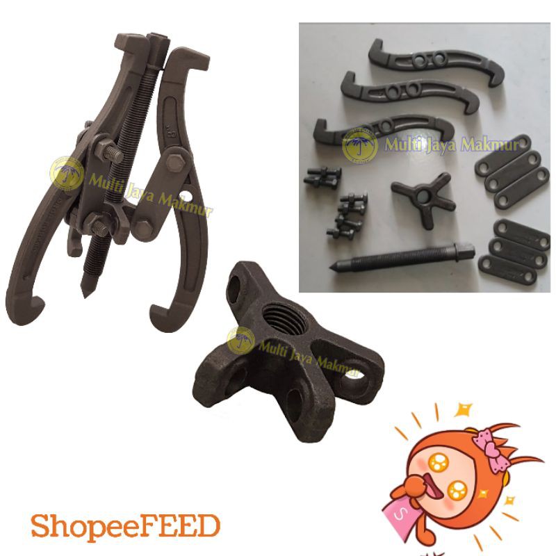 Jual JAW PULLER Tracker 2 3 kaki 10inch cabut Bearing puller 12 inch ...