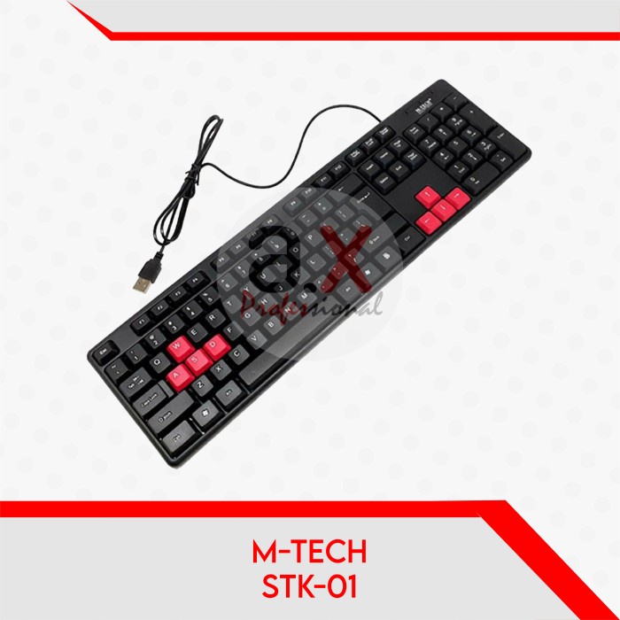 Jual Keyboard USB Standar M-Tech STK-01 | Shopee Indonesia