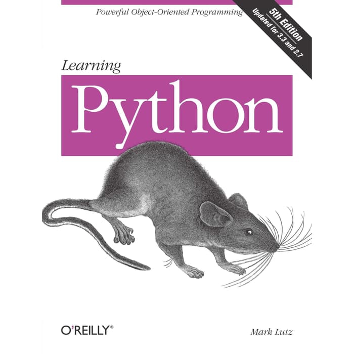 Jual Buku Mark Lutz - Learning Python_O'Reilly Media (2013) | Shopee ...