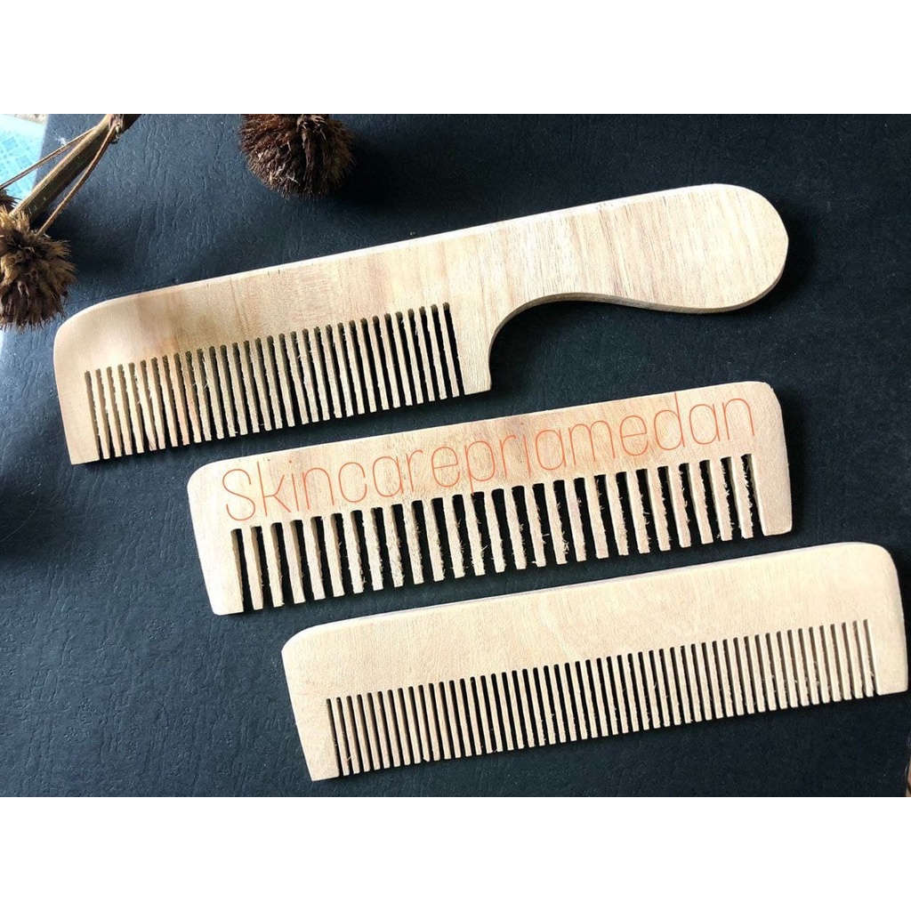 Jual Sisir Rambut Kayu Murah Unik | Shopee Indonesia