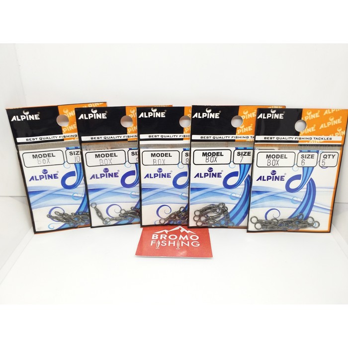 Jual Box Swivel ALPINE no. 10 - 6 / kili kili kotak | Shopee Indonesia