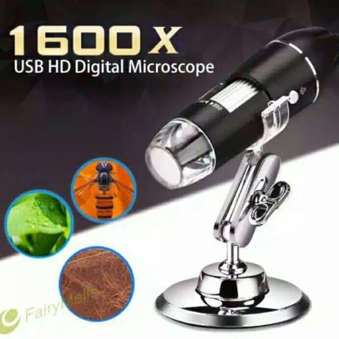 Jual Mikroskop 1600x Digital Zoom Microscope 1600 Endoscop Usb Bisa ...