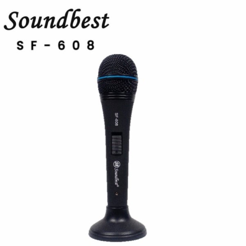 Jual Mic Kabel Soundbest SF 608 Original Dynamic Microphone Vocal ...