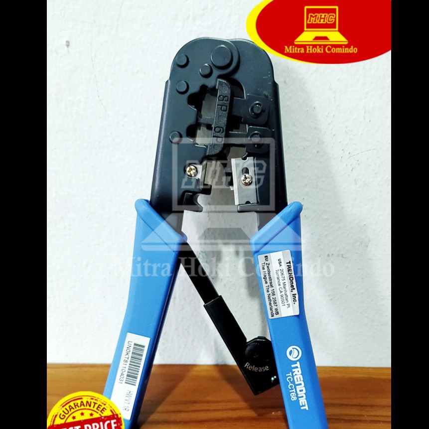 Jual CRIMPING TOOL TRENDNET TC-CT68 - Tang Crimping RJ45 RJ11 | Shopee ...