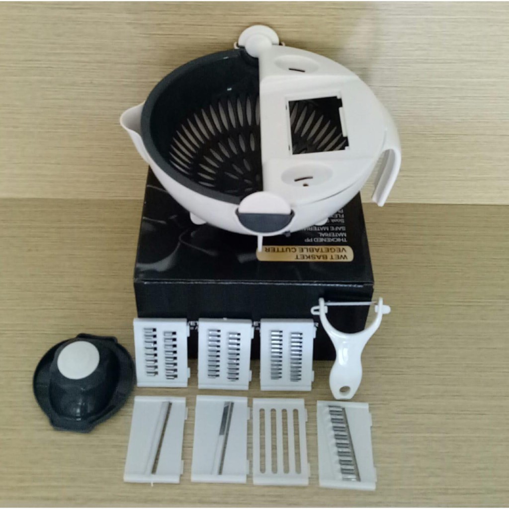 Jual Magic cutter, Alat parut , Alat iris rotasi putar pemotong sayuran ...