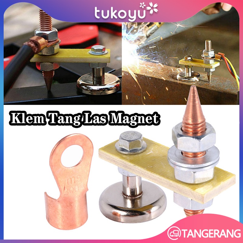 Jual Magnet Ground Welding/Klem Tang Las Magnet Single/Klem Tang Las ...