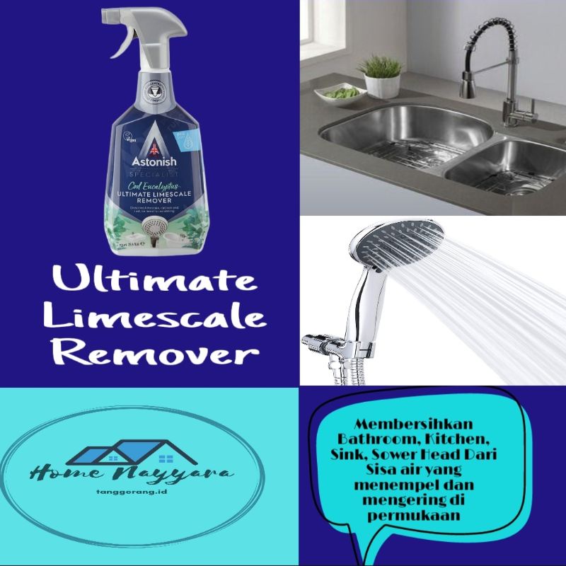 Jual Limescale Remover Premium Astonis/Pembersih Kerak Bekas Air 750 Ml ...
