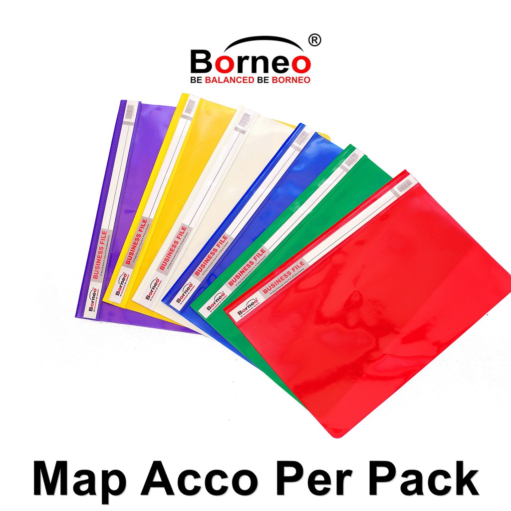 Jual TBMO (PACK) MAP ACCO BORNEO ISI 12 PCS | Shopee Indonesia