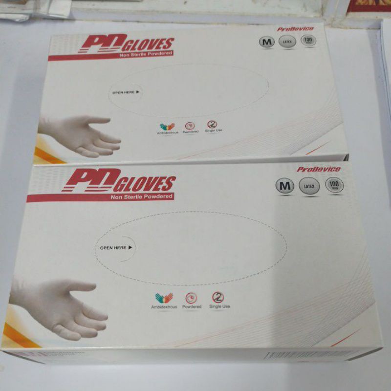 Jual SARUNG TANGAN PD GLOVES PRODEVICE (1 BOX ISI 100PCS) | Shopee ...