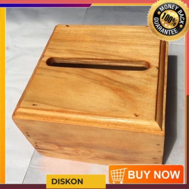 Jual Kotak Tisu Box Tissue Tempat Tisu kerajinan tangan dari kayu KOTAK ...