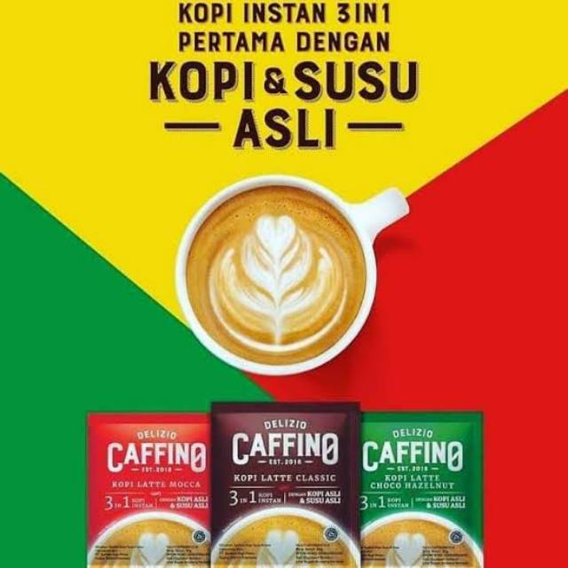 Jual KOPI CAFFINO 10SACHET /kopi latte choco hazelnut / mocca / classic ...