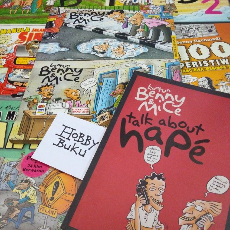 Jual Komik Benny Mice Jakarta Atas Bawah Luar Dalem Lagak Jakarta Tiga ...
