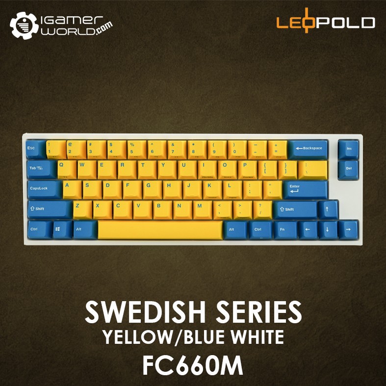 Jual Leopold FC660M Swedish Series Yellow Blue White Mechanical ...