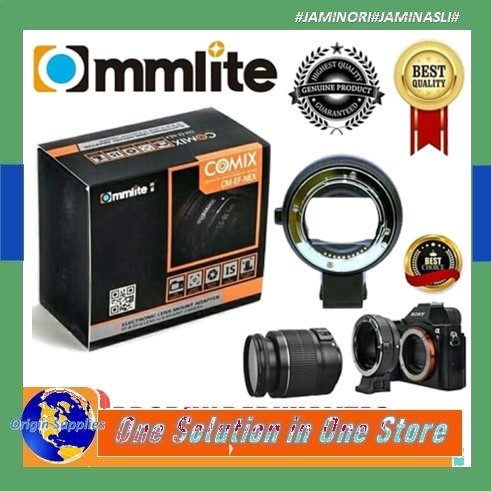 Jual Commlite Mount Adapter CM-EF-NEX - Adaptor/Adapter Comix Original ...