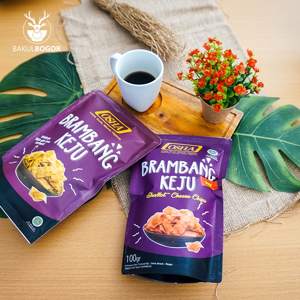 Jual BAKUL BOGOR UMKM OSHA Snack Keripik BRAMBANG KEJU Renyah | Shopee ...