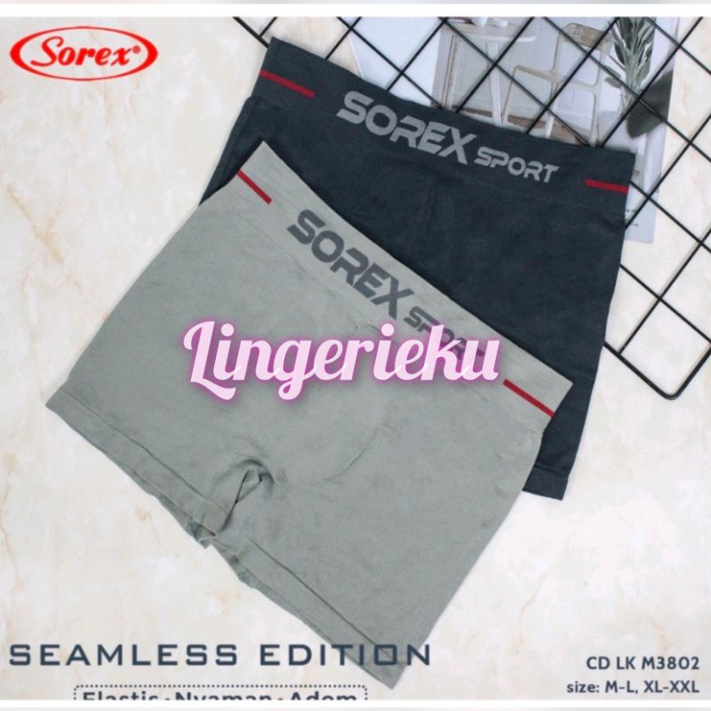 Jual Sorex 3802 CD Celana Dalam Boxer Pria Sorex Sport Best Seller | Shopee Indonesia