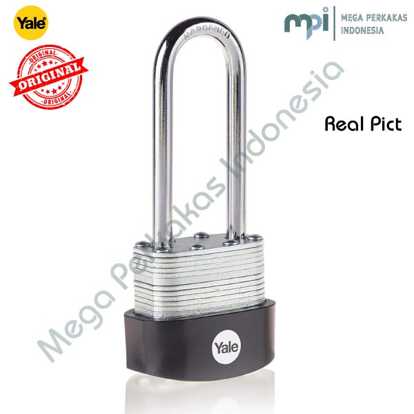Jual GEMBOK YALE Murah Y125B 40 163 Long Shakle Clasic SeriesOutdoor 40 ...