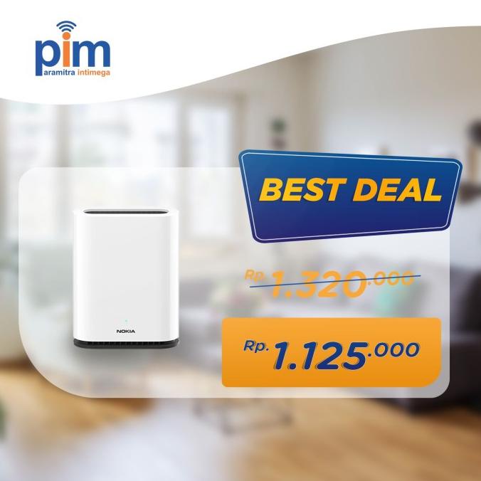 Jual Nokia Wifi Beacon 1 Mesh Router Resmi - Access Point - Extender ...