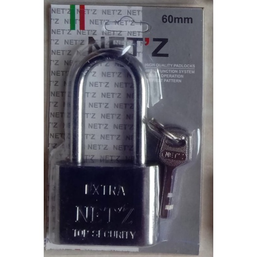 Jual GEMBOK STAINLESS PANJANG L 60 MM | Shopee Indonesia