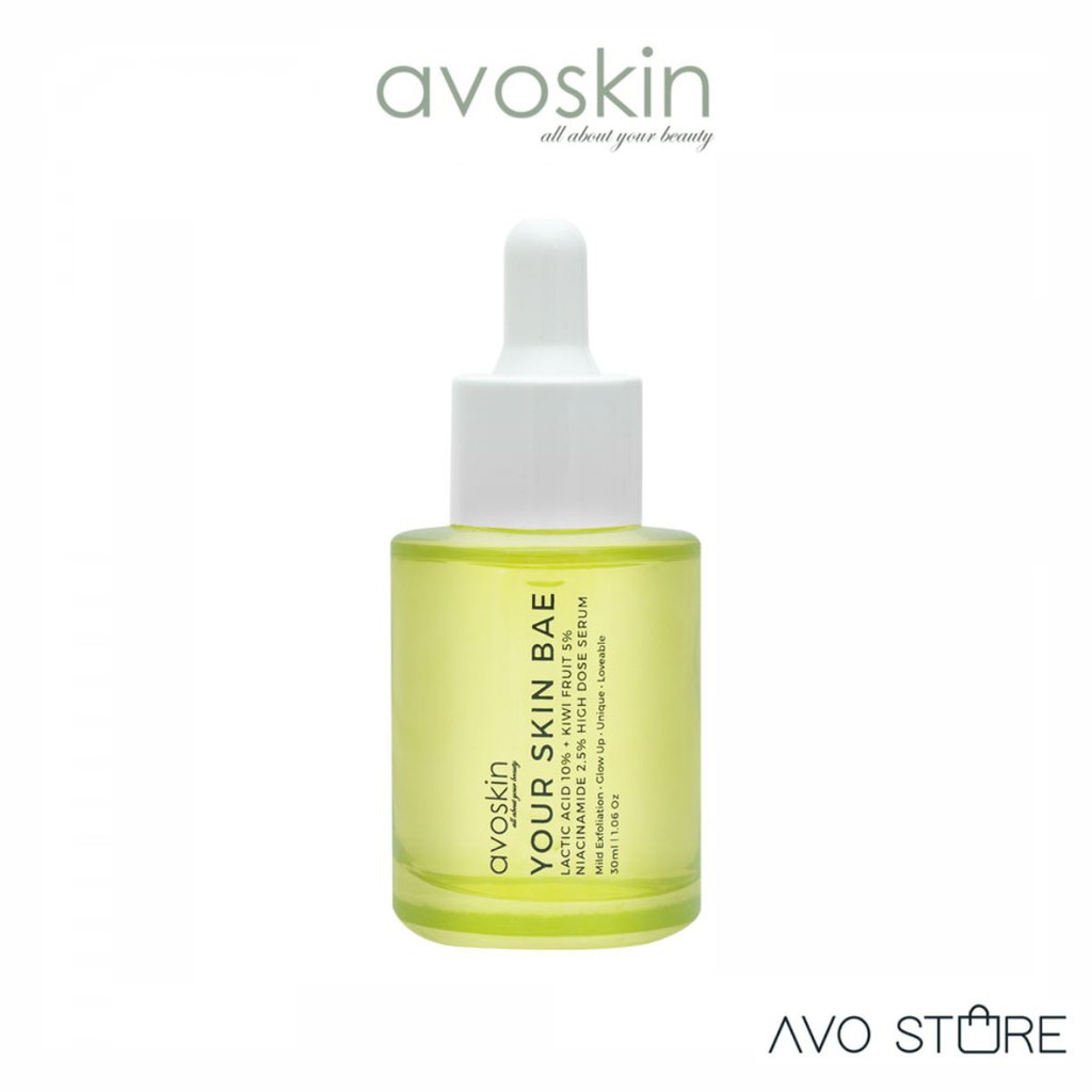 Jual Avoskin Your Skin Bae Serum Lactic Acid 10% + Kiwi Fruit 5% ...