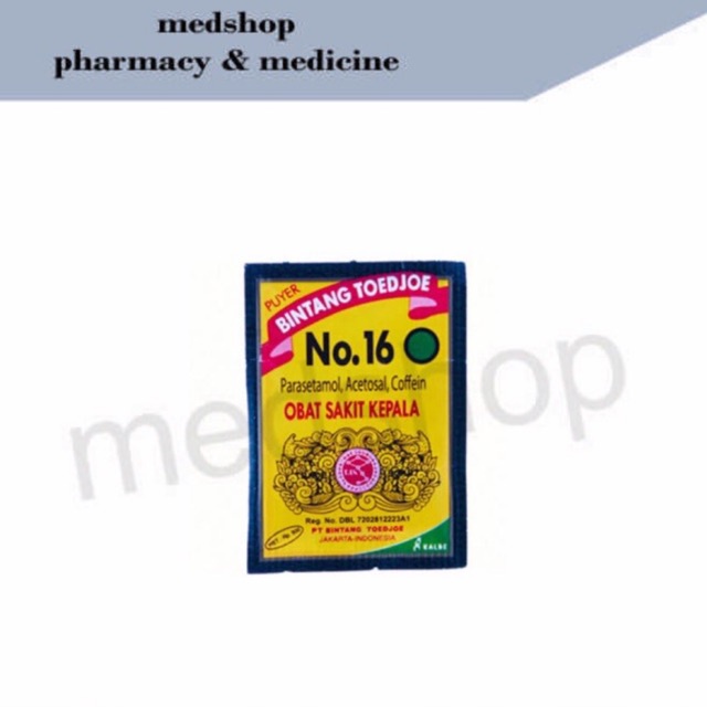 Jual Puyer Bintang Toedjoe No 16 (12 sachet) | Shopee Indonesia