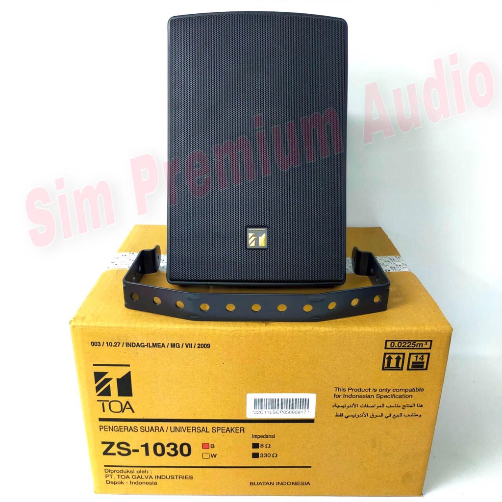 Jual TOA ZS-1030B ZS1030B ZS 1030 B ZS1030 B (Universal Speaker 30W / ZS 1030 B) | Shopee Indonesia
