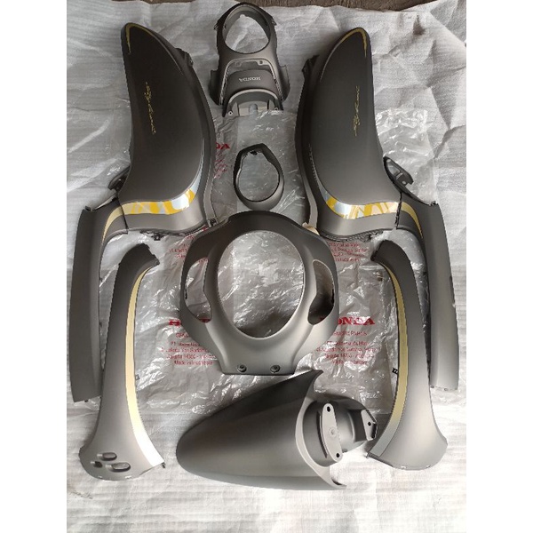 Jual paketan full body scoopy new led prestige sporty new brown matte ...