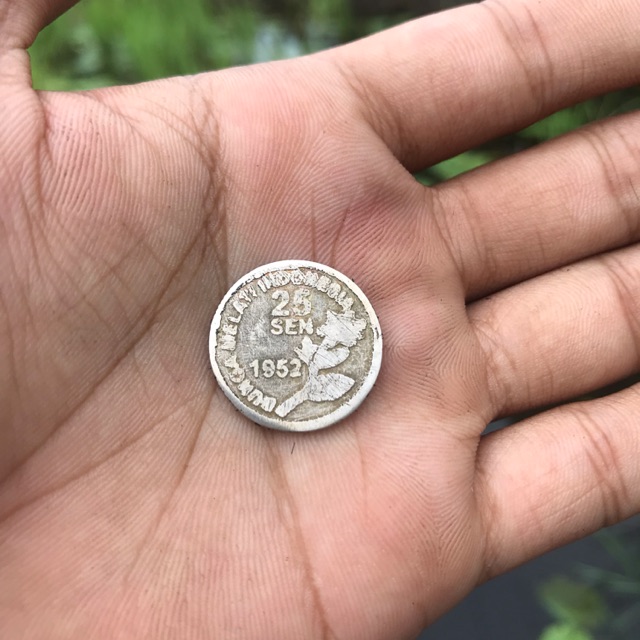 Jual Koin Kuno 25 Sedn DIPANEGARA BUNGA MELATI 1952 01 | Shopee Indonesia