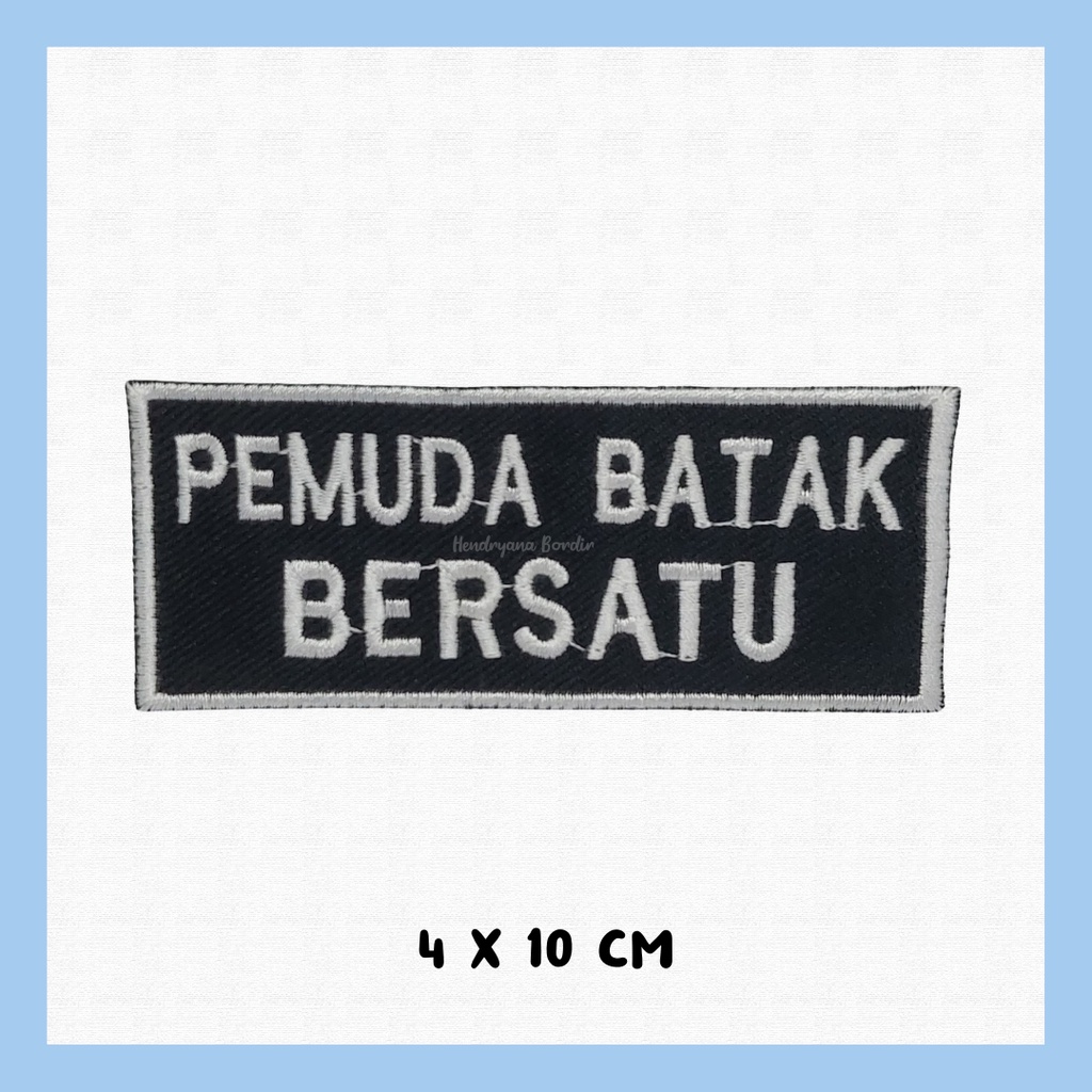 Jual Bordir Logo Keluarga Besar Pemuda Batak Bersatu PBB / NKRI Harga ... Jual Bordir Logo Keluarga Besar Pemuda Batak Bersatu PBB / NKRI Harga ...